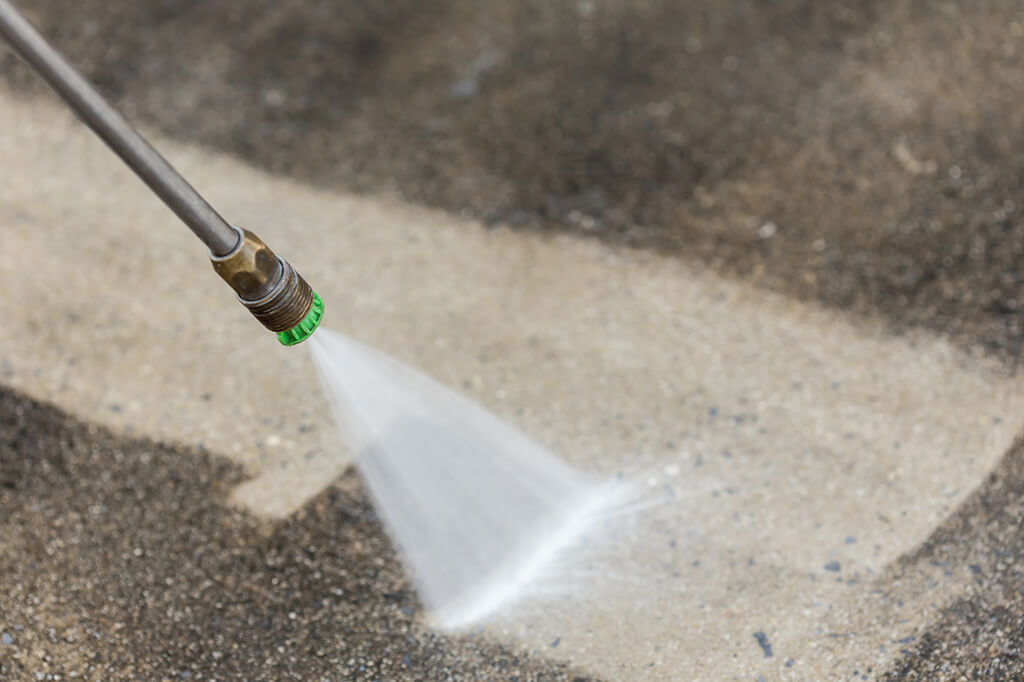 Commercial High Pressure Water Cleaning - WS Landscape Management